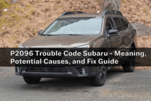 P2096 Trouble Code Subaru - Meaning, Potential Causes, and Fix Guide ...